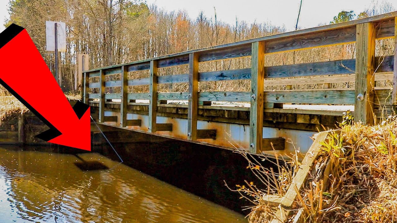 I Took My Giant Super Magnet To This OLD BRIDGE And Found Something ...