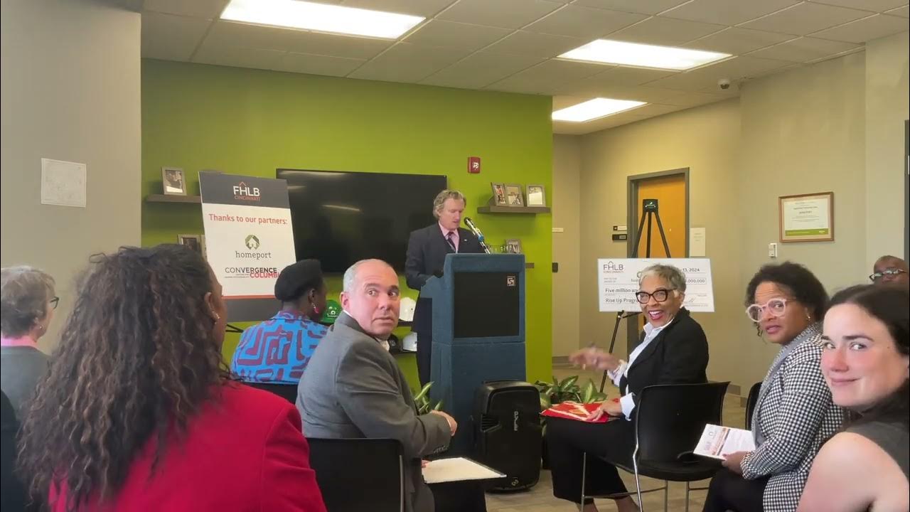FHLB Cincinnati and Homeport launch $5 million Rise Up Program - YouTube