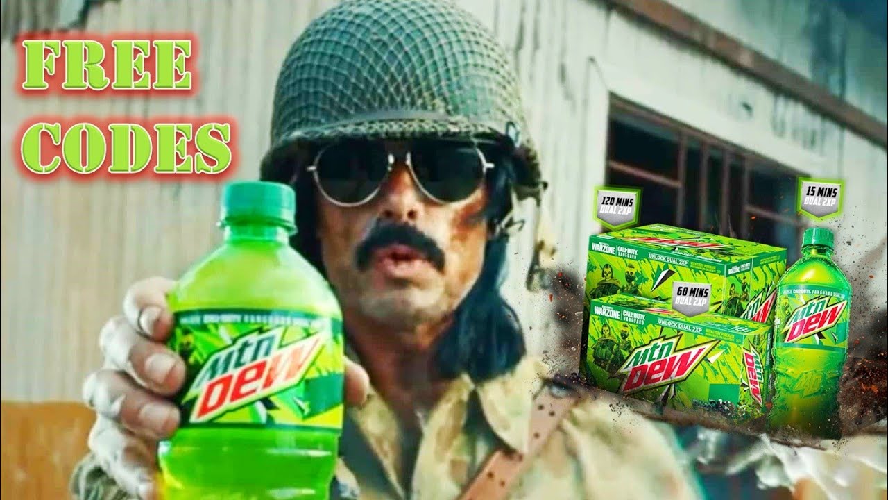 FREE Dual 2XP Mountain Dew & Dorito Codes Call of Duty VANGUARD - YouTube