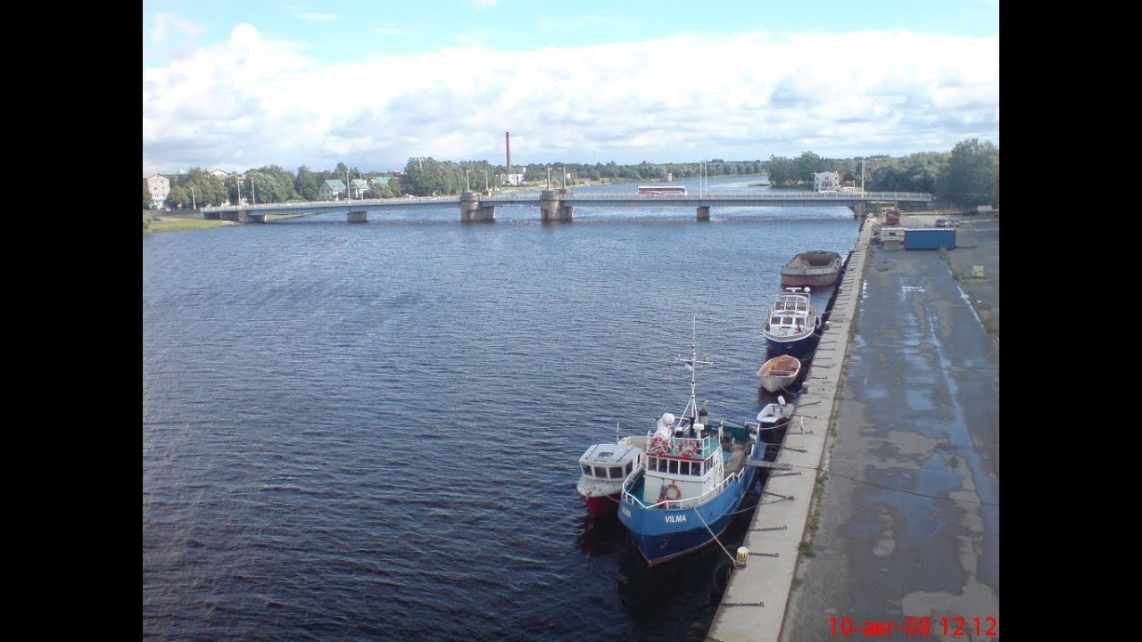 river Parnu - YouTube