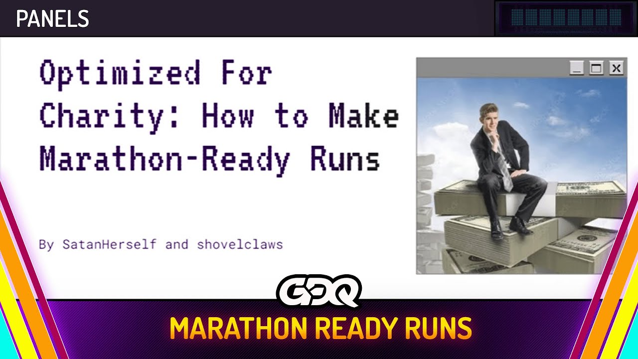 Marathon Ready Runs - Summer Games Done Quick 2025 Panels - YouTube