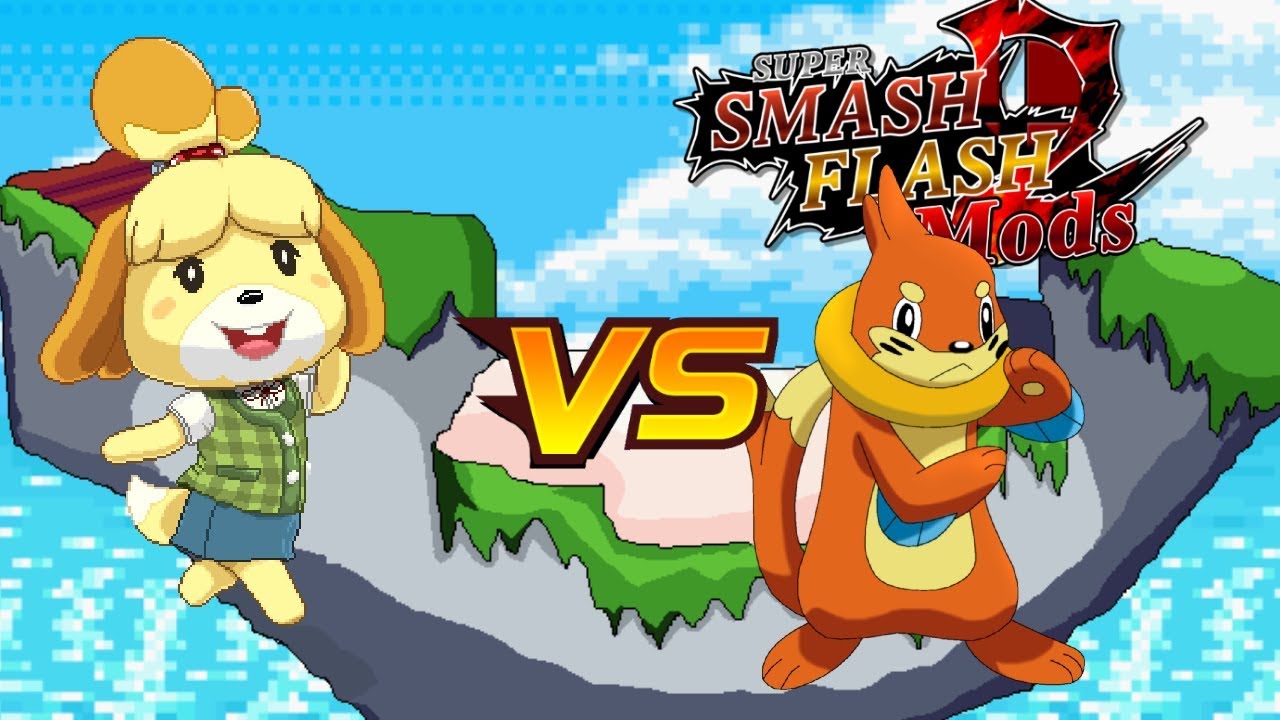 SSF2 09b mod fights-Isabelle Vs Bamelin/Buizel - YouTube