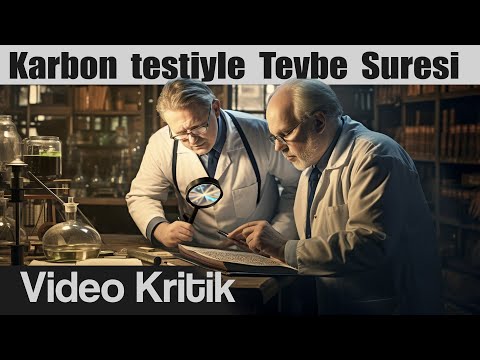 Karbon testiyle ayetleri kanıtlamak | Altay Cem Meriç 19'cular ve Tevbe Suresi son iki ayet videosu