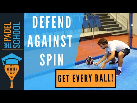 How to get DIFFICULT balls back...Padel Defending!!
