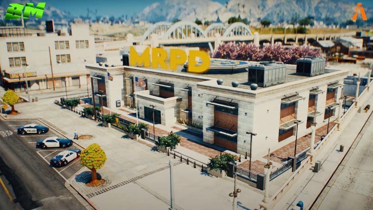 [MLO/GTA 5] MRPD - SDRP [Exterior + Interior] | #fivem #roleplay #gta5mods #mlo #ymap - YouTube