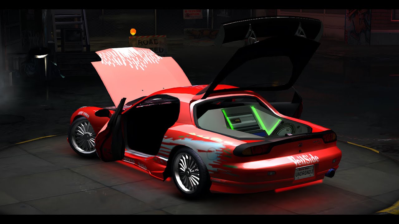 race with dom's rx7 - NFS underground 2 - YouTube