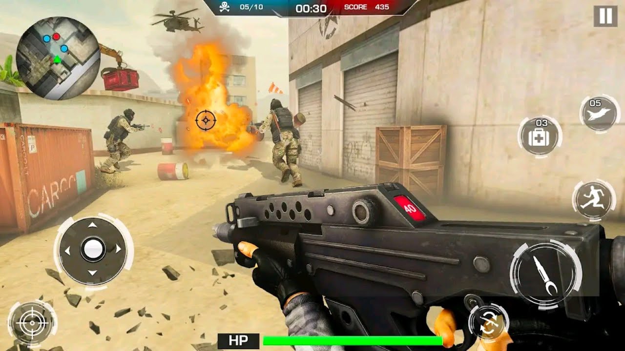 Combat Shooter Critical Gun Shooting Strike _ Mountain Terrorist Shoot ...
