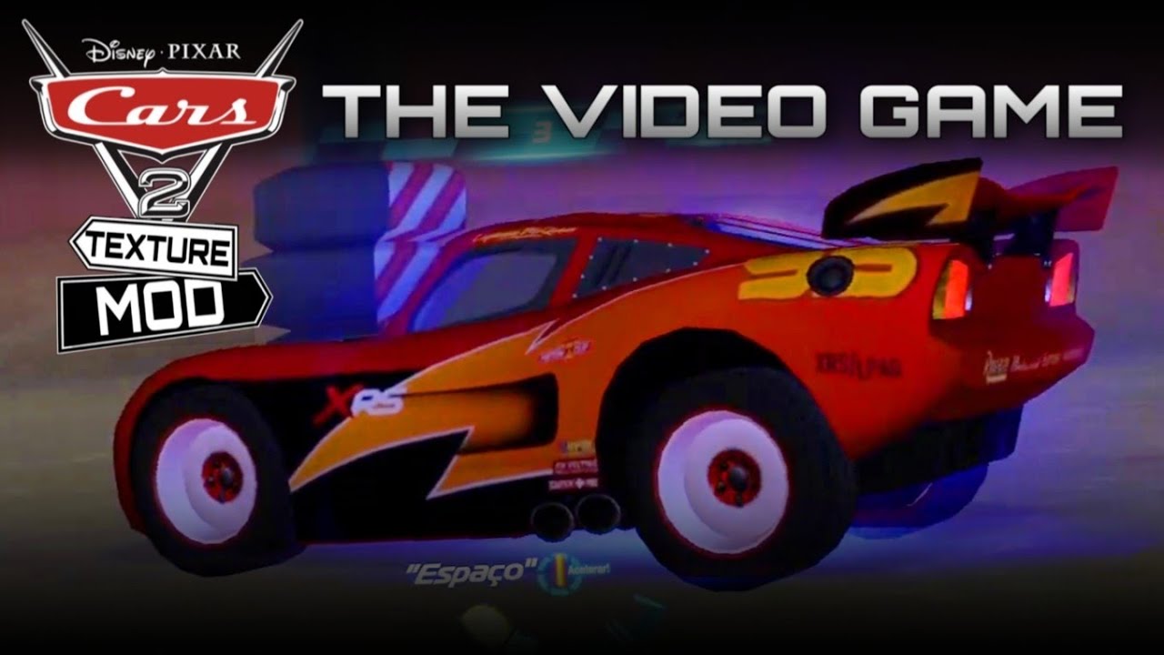 Cars 2 The Video Game Mod | Lightning McQueen (Rocket Racer) Gameplay ...