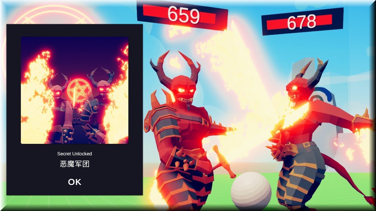 Demon Army (Chou Chou's Unit Mod Update) - TABS Totally Accurate Battle ...