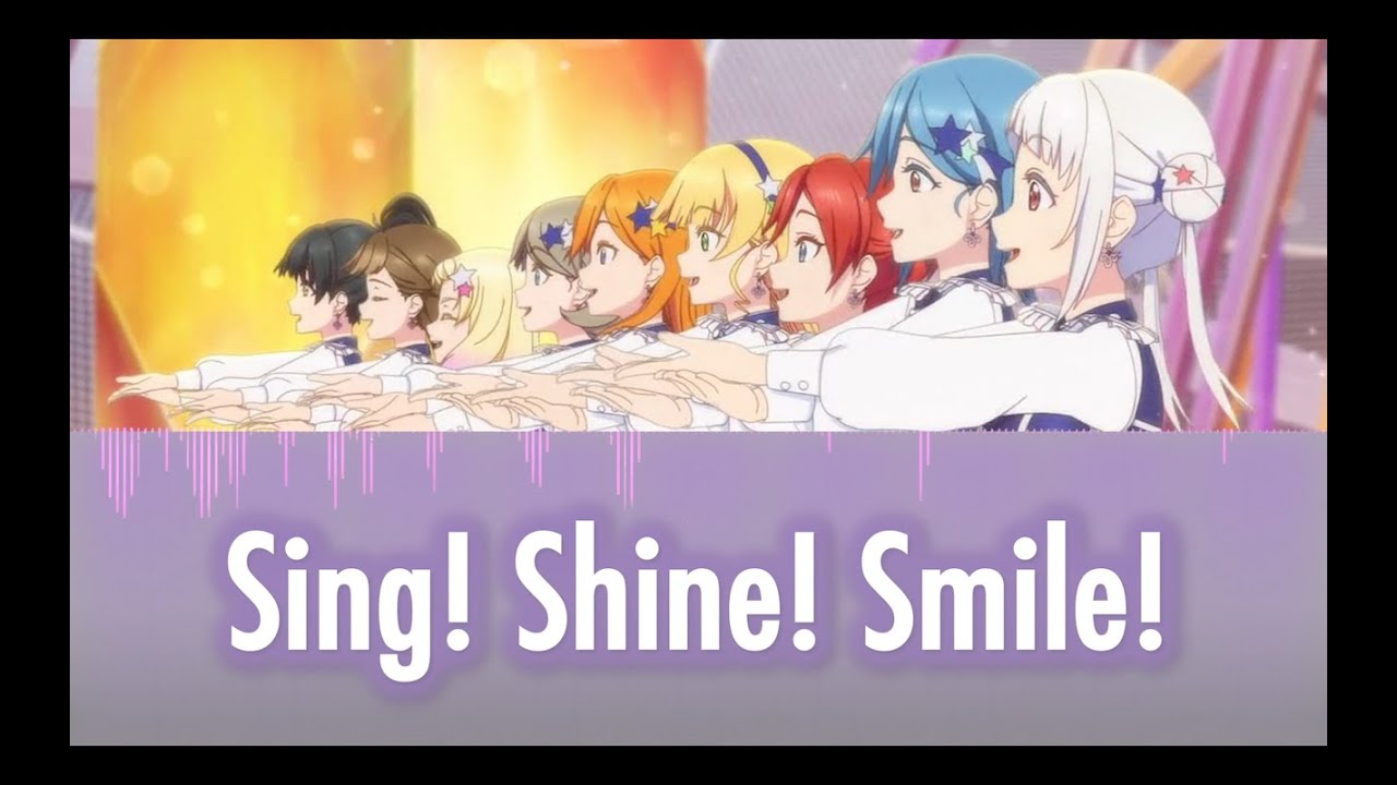 Sing! Shine! Smile! - (Male Version) - Liella! Color Coded Lyrics [Kan/Rom/Eng] - YouTube