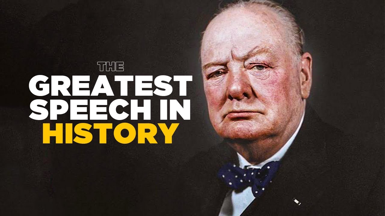 History's Greatest Speech - " We Shall Never Surrender" | From the ...