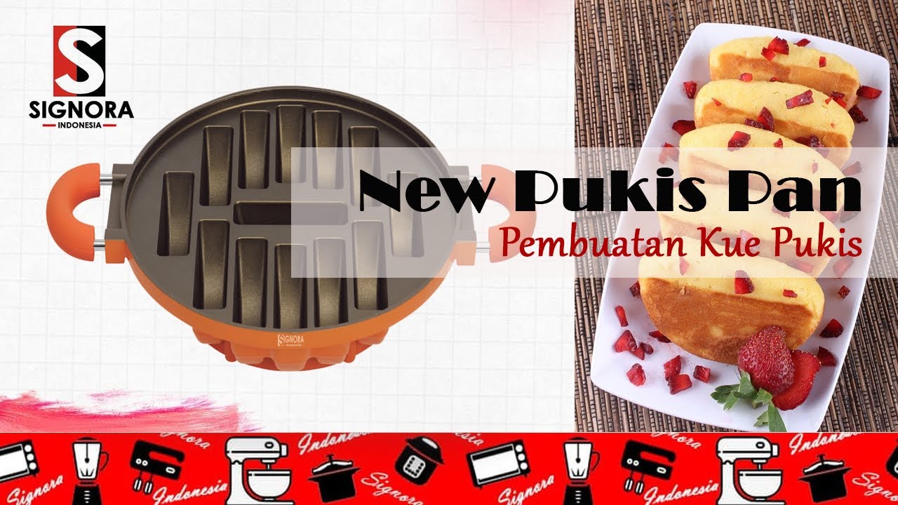 New Pukis Pan Signora - Pembuatan Pukis - YouTube