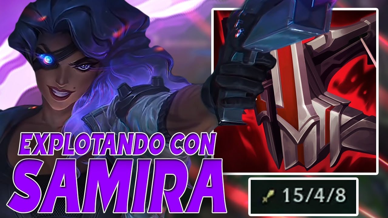 COMO JUGAR SAMIRA y EXPLOTAR a tus RIVALES! | Ranked Samira ADC 2021 ...