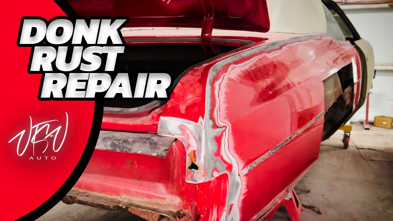 Donk Chevy Rust Repair - Impala Rust Removal - YouTube