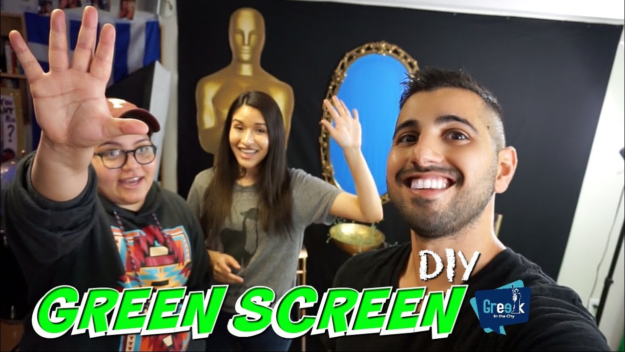 DIY Green Screen | Mirror Do It Yourself tutorial - YouTube