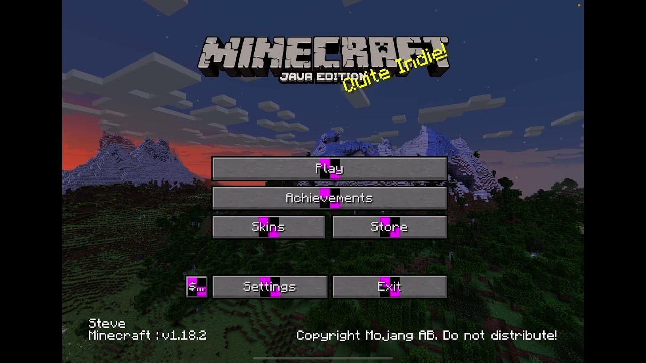 Playing Java Minecraft on iPad Air gen 4 - YouTube
