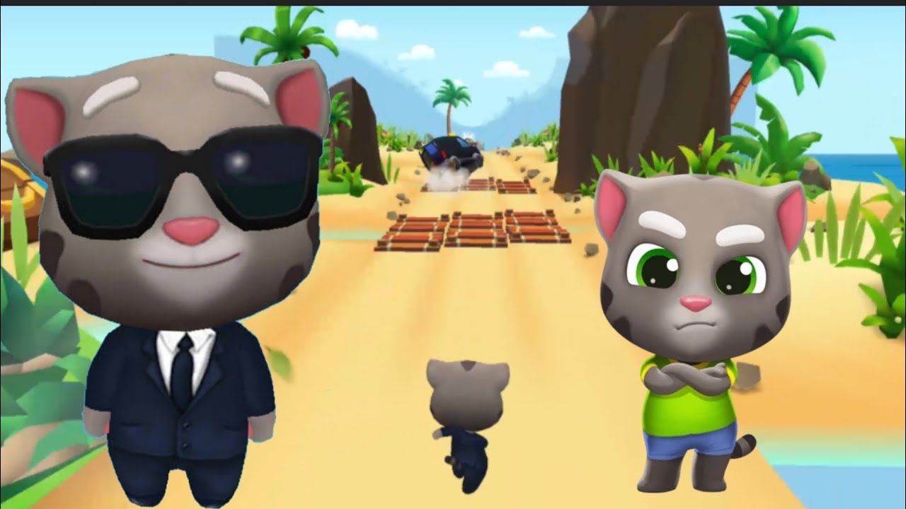 Talking Tom Gold Run Gameplay - Agent Tom Gold Hack Game - Full Screen ...