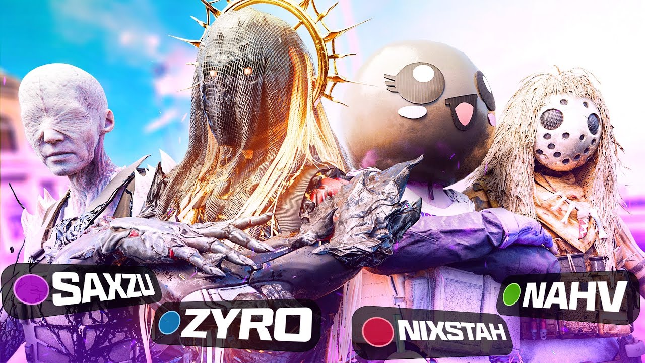 Zyro, Saxzu, Nahv and Nixstah TERRORISE Rebirth Island 🏝️ - YouTube