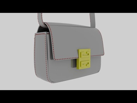 maya tutorial : stitches with mesh curve - YouTube