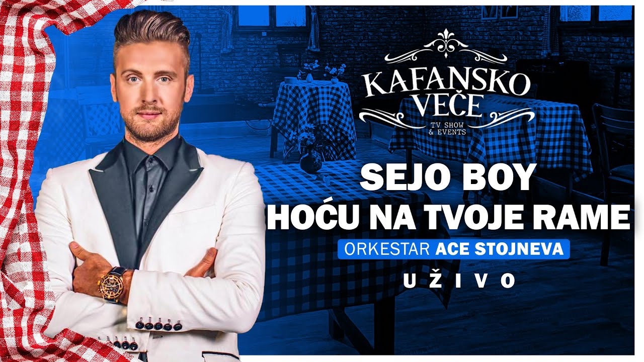 SEJO BOY - HOCU NA TVOJE RAME | UZIVO | ORK. ACA STOJNEV | 2023 | - YouTube