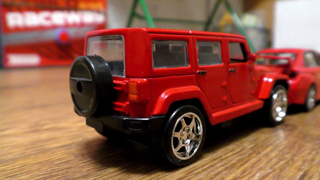 Red Color Toy Cars Shown One by One - YouTube