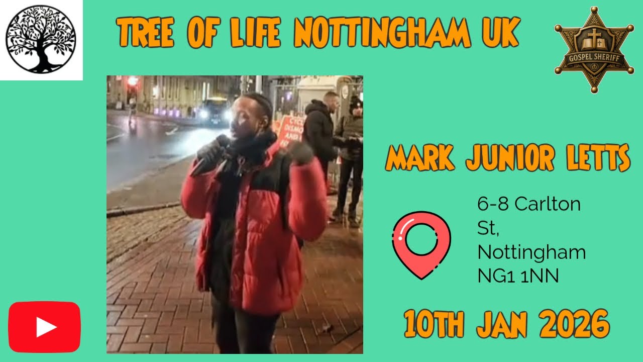 MARK JUNIOR letts it RIP at TREE OF LIFE NOTTINGHAM UK 10th Jan 2026 ...