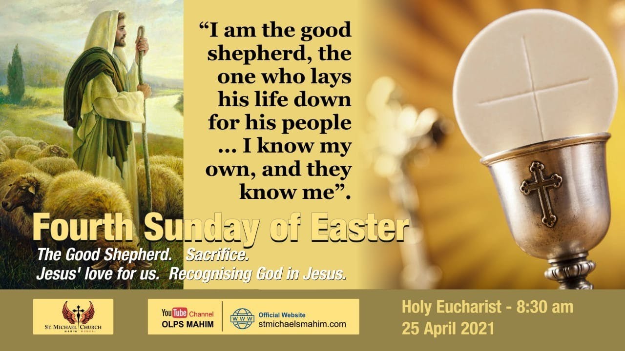 Holy Eucharist - Fourth Sunday of Easter @ 8:30 am 25 April 2021 - YouTube