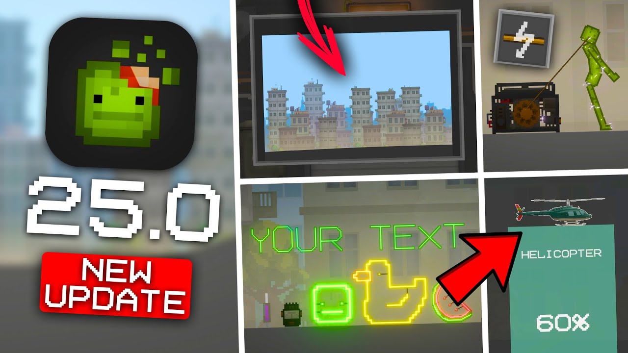 NEW UPDATE 25.0 IS RELEASED! ELECTRICITY | ENDLESS CITY in Melon ...