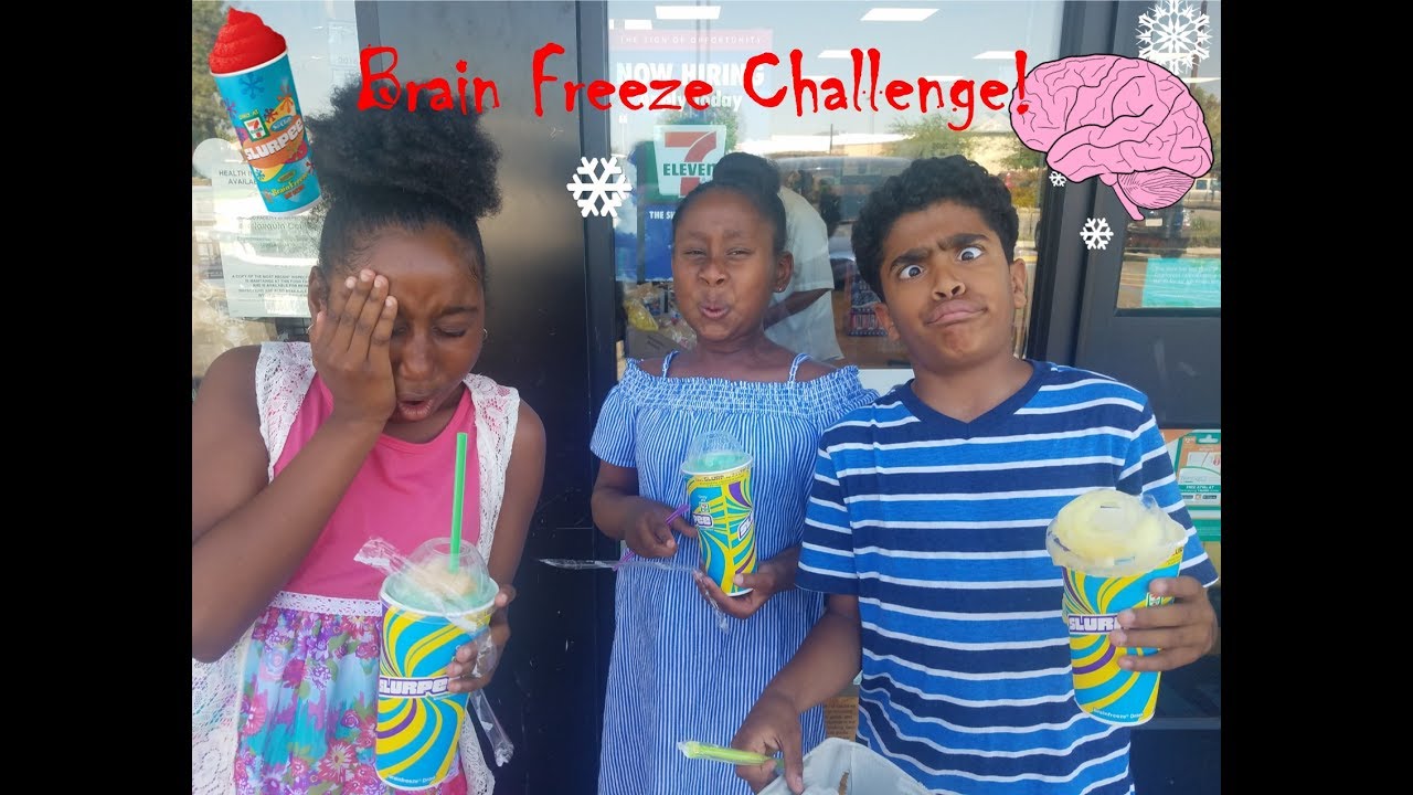 7 Eleven Brain Freeze Challenge!!! | Keeni Kid - YouTube