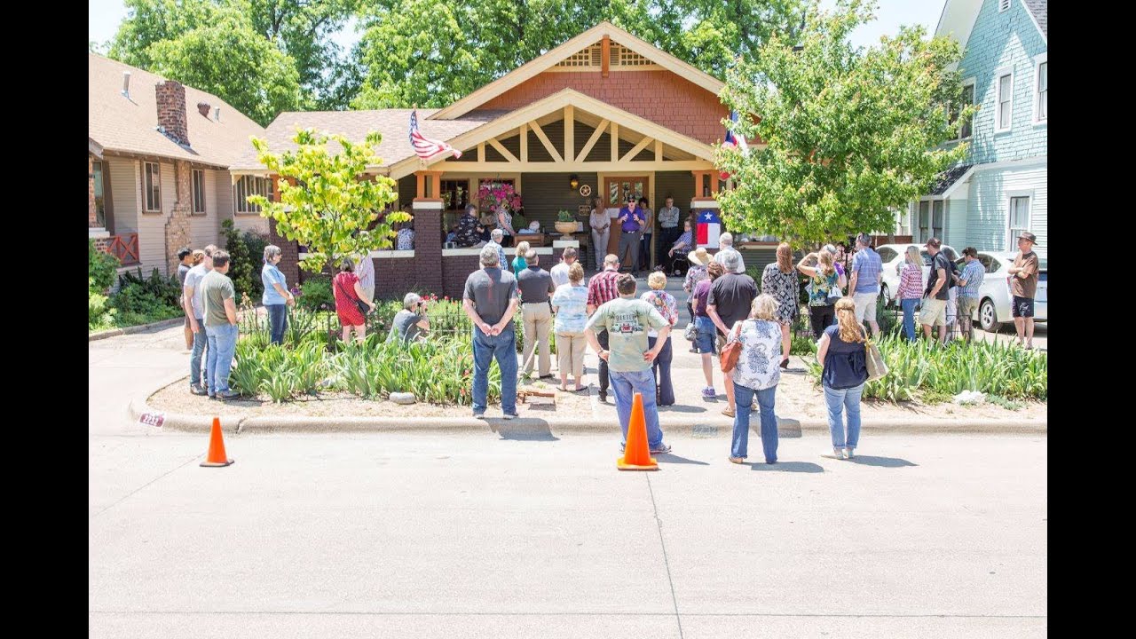 Grammer-Pierce House Texas Historical Marker Dedication - May 7, 2016 ...