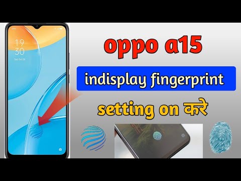 oppo a15 display fingerprint lock | oppo a 15 mein display fingerprint ...