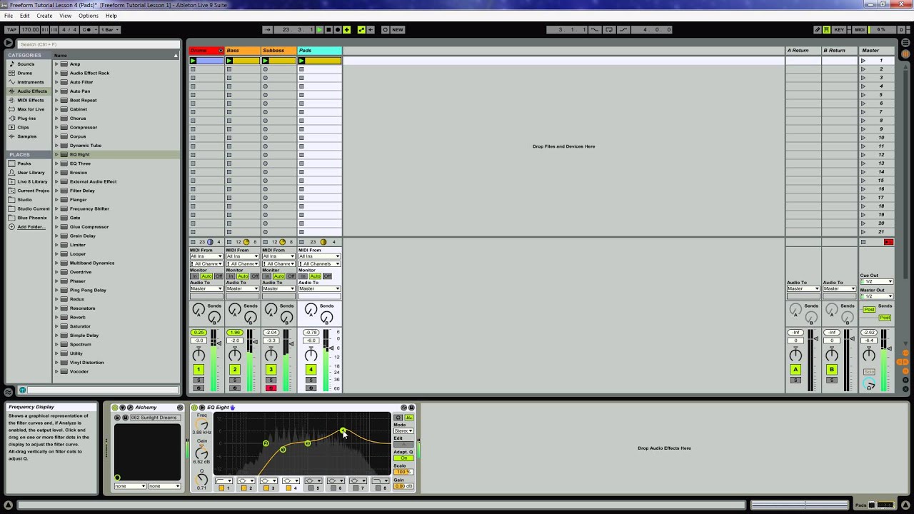 Freeform Tutorial "Troubled Galaxy" Lesson 4 (Pads) - YouTube