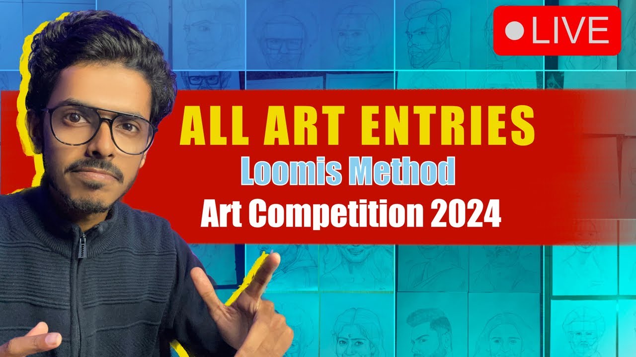 All Art Entries // Loomis Method Art Competition 2024 - YouTube
