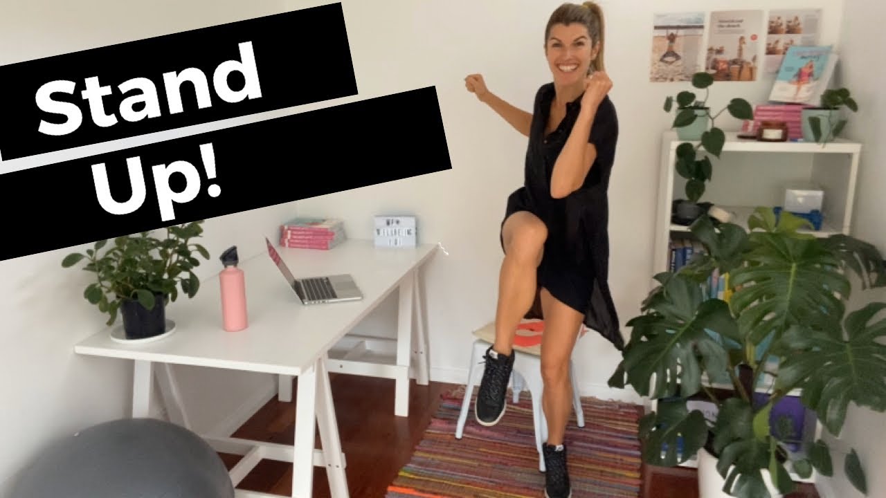 Stand Up Moves in between meetings - YouTube