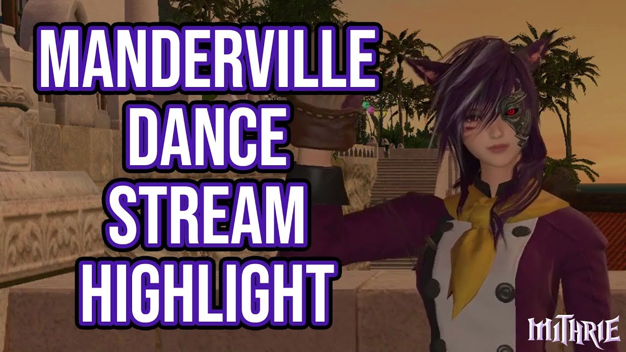 FFXIV 2.45 0481 Stream Highlight Lucky Craft + Manderville Dance - YouTube