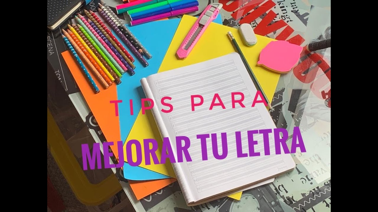 TIPS PARA MEJORAR TU LETRA FÁCIL Y RÁPIDO - YouTube