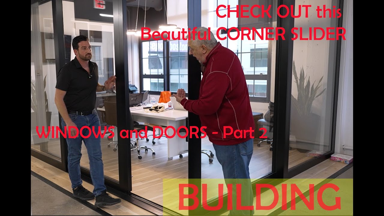 BEAUTIFUL CORNER Lift n Slide Door - YouTube