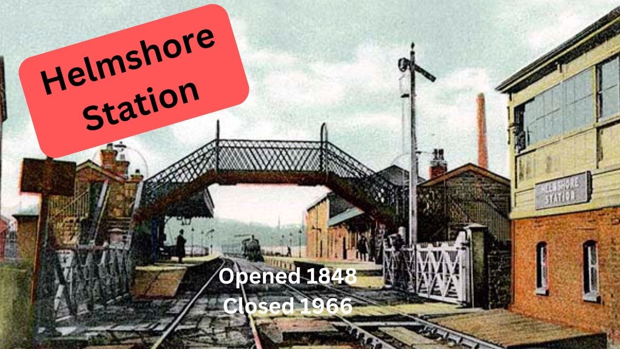 A walk into the past between Helmshore and Haslingden Railway Stations ...