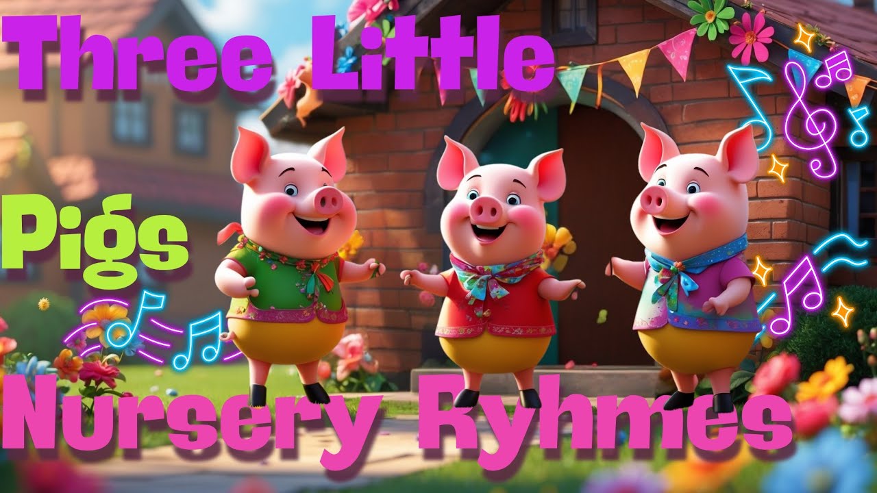 Three Little Pigs And Big Wolf Fairytale Adventure | Magical Nursery ...