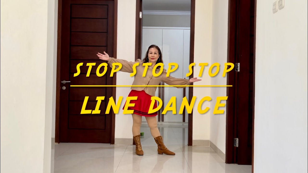 Stop Stop Stop - Line Dance /Beginner/Kimmy Tsen/ April 2023 - YouTube