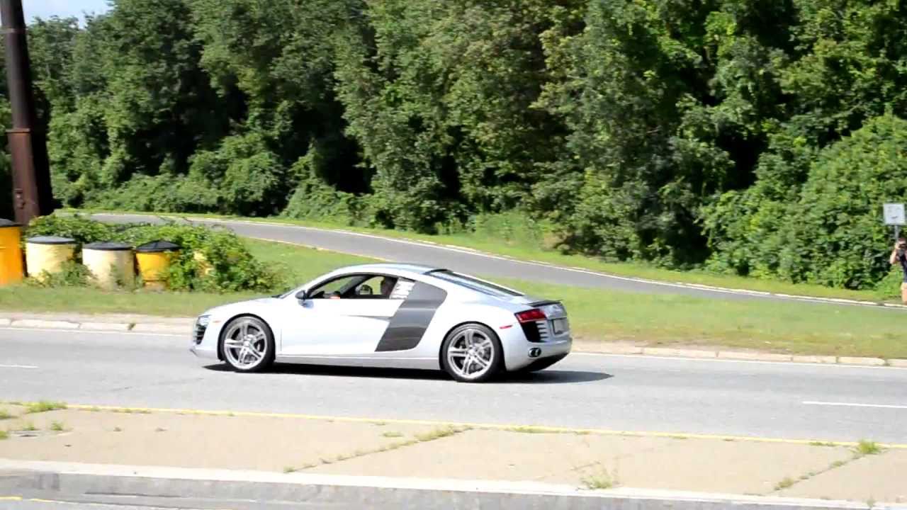 Supercharged Audi R8 FULL THROTTLE acceleration! - YouTube