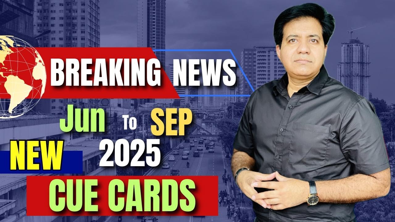 Breaking News: New Cue Cards Released (June-September 2025) - YouTube