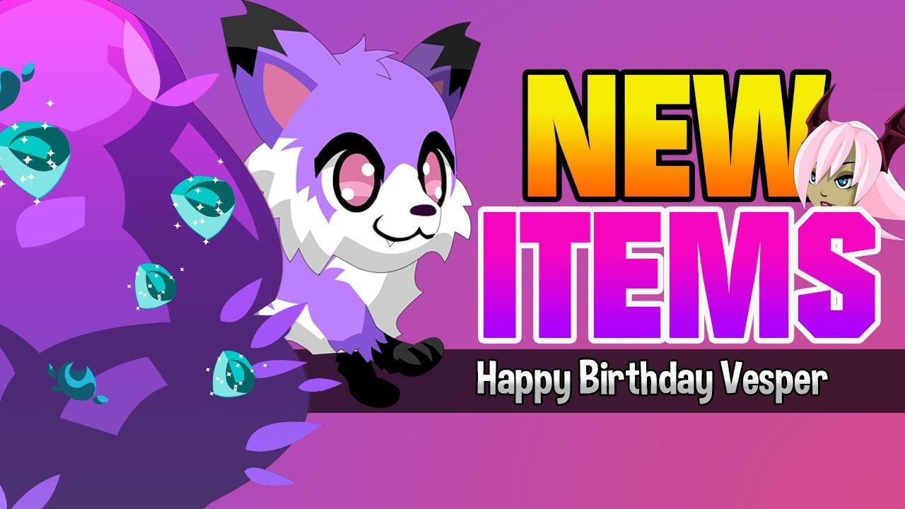 =AQW= VESPER'S BIRTHDAY SHOP! (NEW ETERNAL FLAME) | AQWorlds 2019 - YouTube