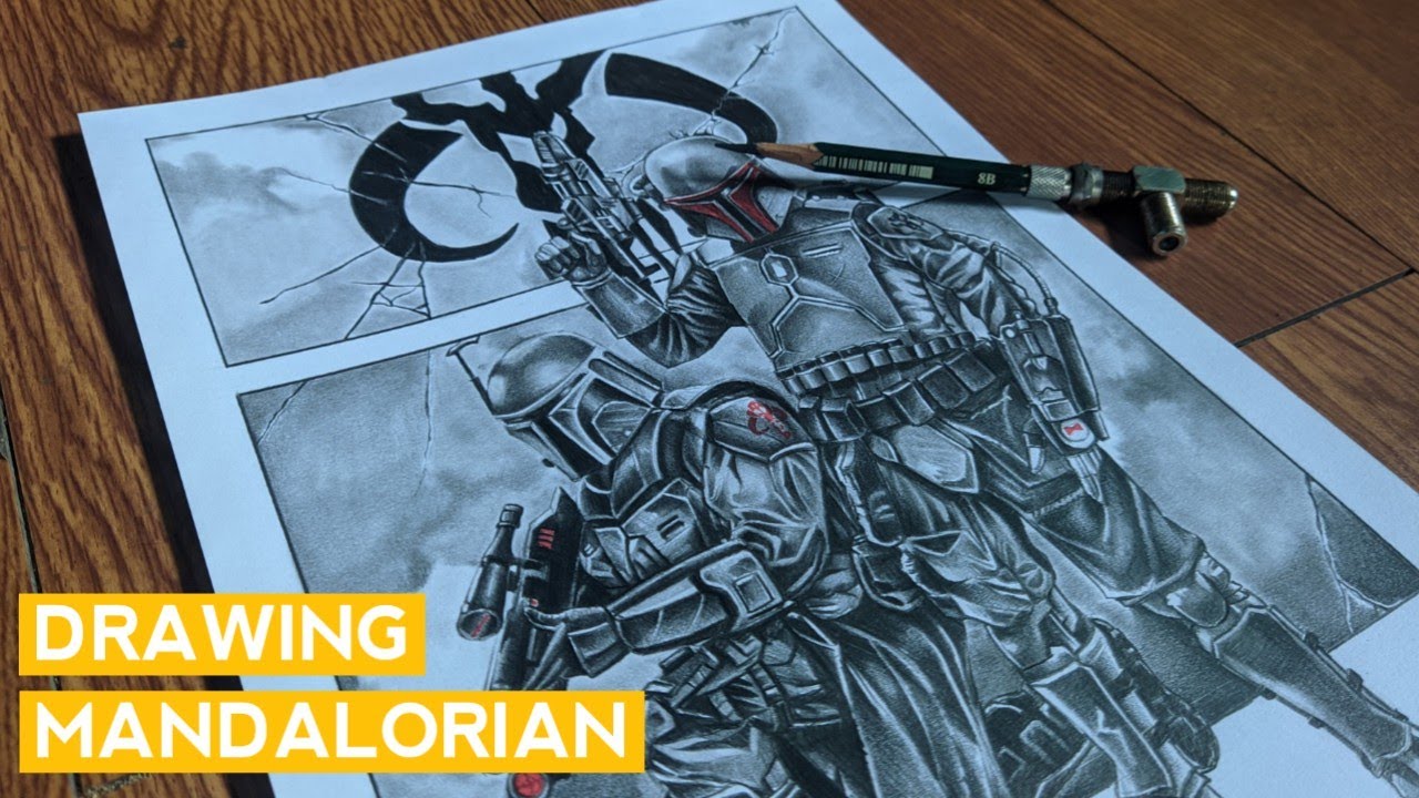 Drawing The Mandalorian Star Wars How To Draw YouTube drawing-the-mandalorian-star-wars-how-to-draw-youtube