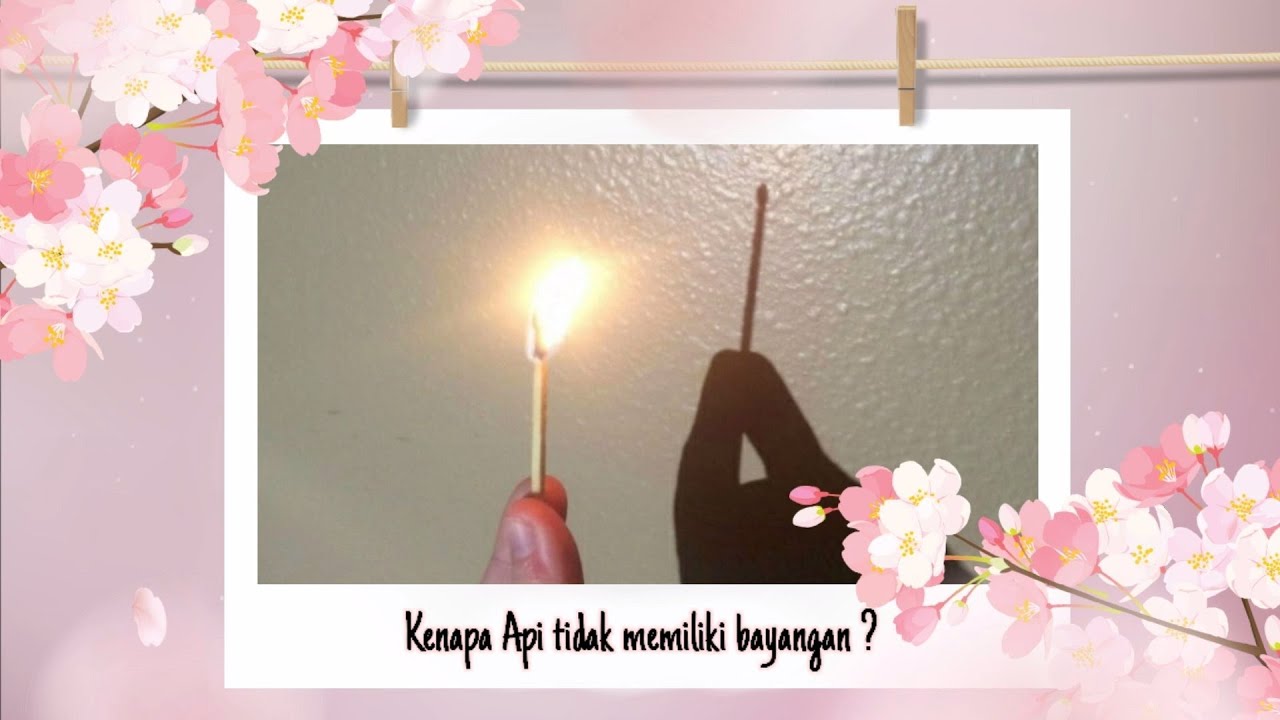 Kenapa Api Tidak Memiliki Bayangan ? - YouTube
