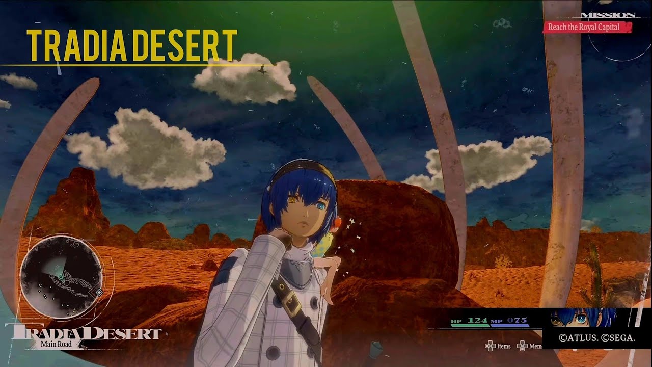 Tradia Desert Main Road Theme Extended | Metaphor Refantazio Demo - YouTube