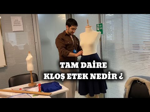 KLOŞ ETEK-TAM DAİRE ETEK /3DAKİKADA TÜM DETAYLAR 👗