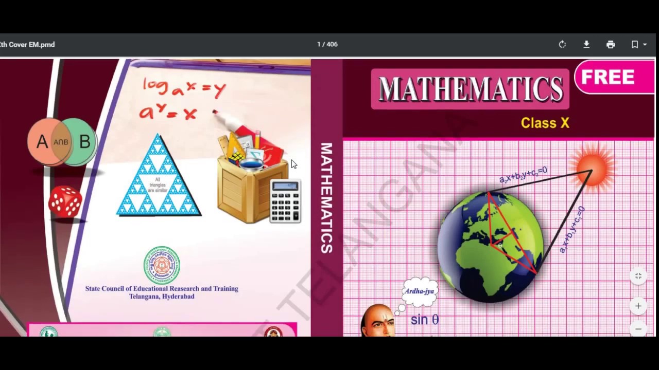 Telangana 10th Class Maths Textbook Video Solutions, 52% OFF