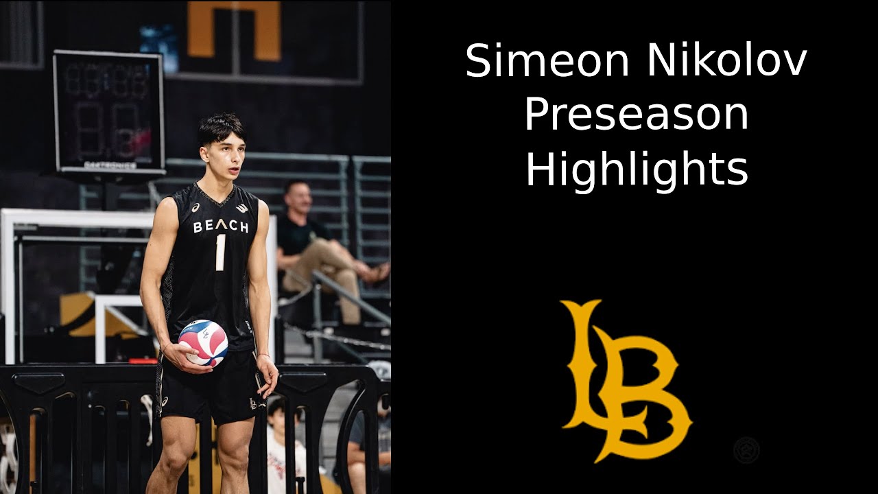 Simeon Nikolov Preseason NCAA Volleyball Highlights - YouTube