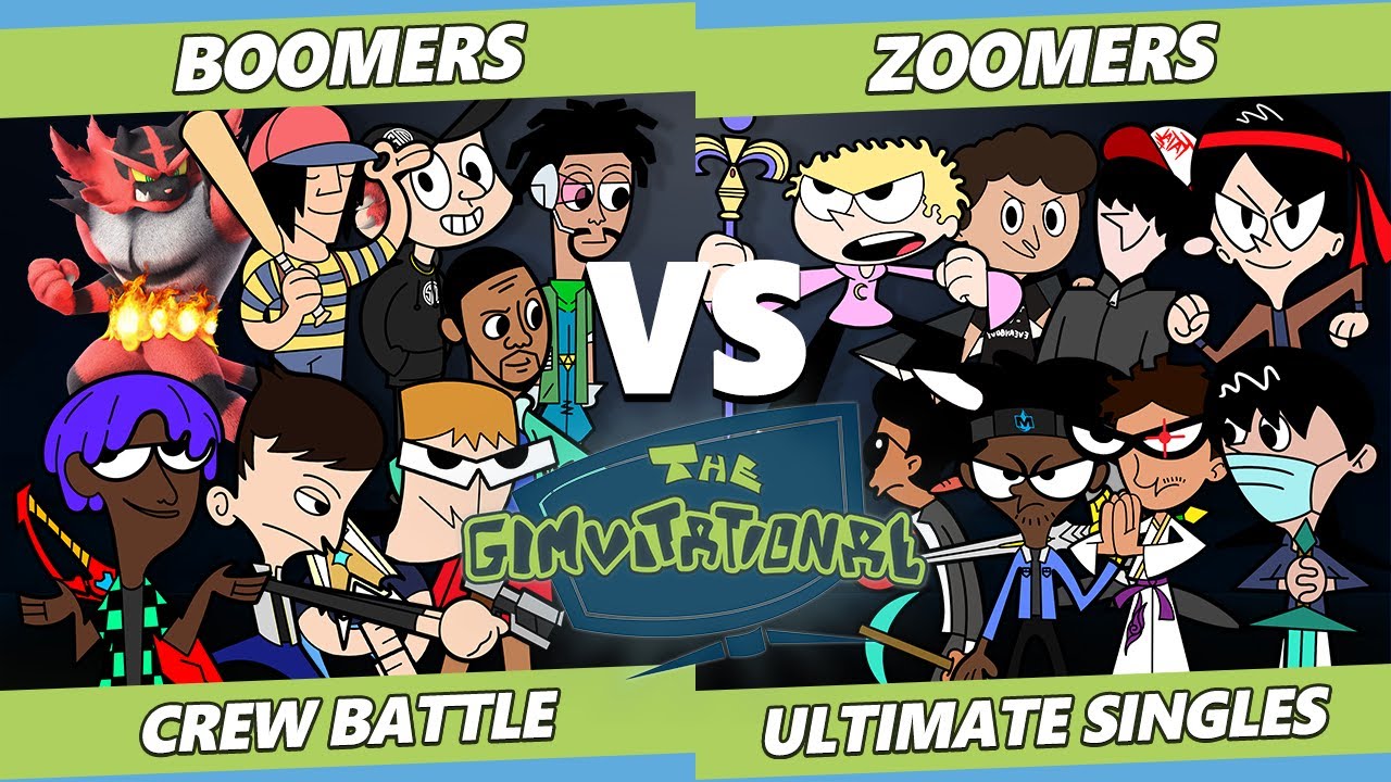 Gimvitational - Boomers vs. Zoomers Crew Battle - Smash Ultimate ...